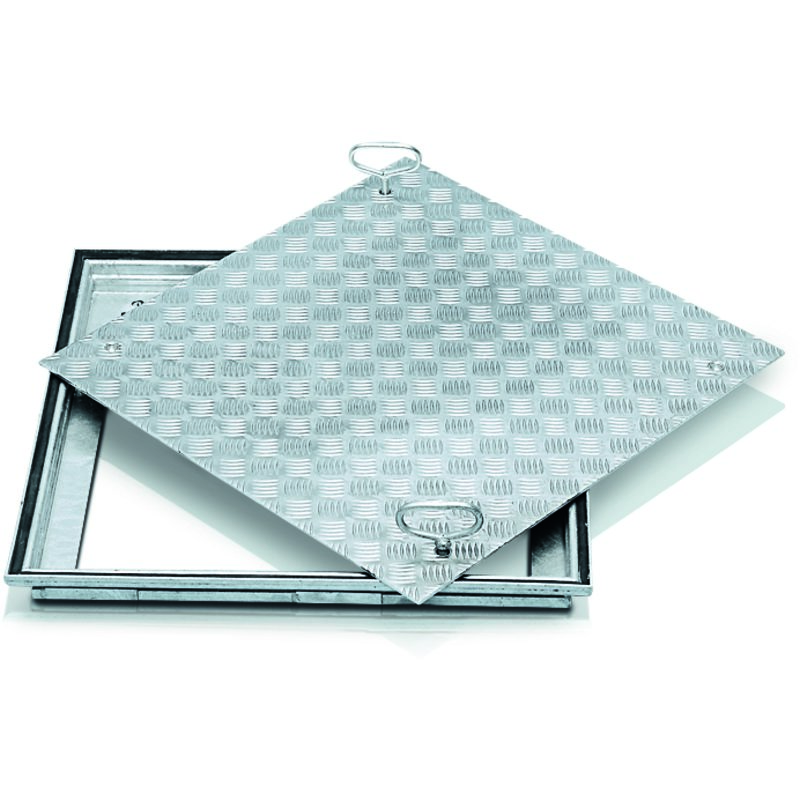 ZARGES Schachtabdeckung, V2A Schachtmaß 600 x 600 mm | 600 x 600 mm ...
