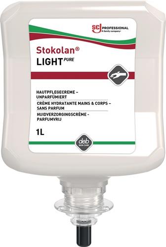 Hautpflegecreme Stokolan® Light PURE 1l duft-/farbstofffrei Kartusche ...